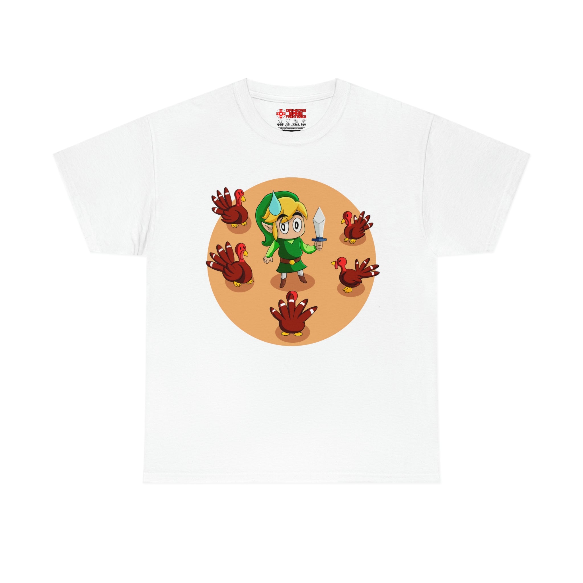 The Legend of Zelda T Shirt | The Legend of Gobble Tee – Gamers Sans ...